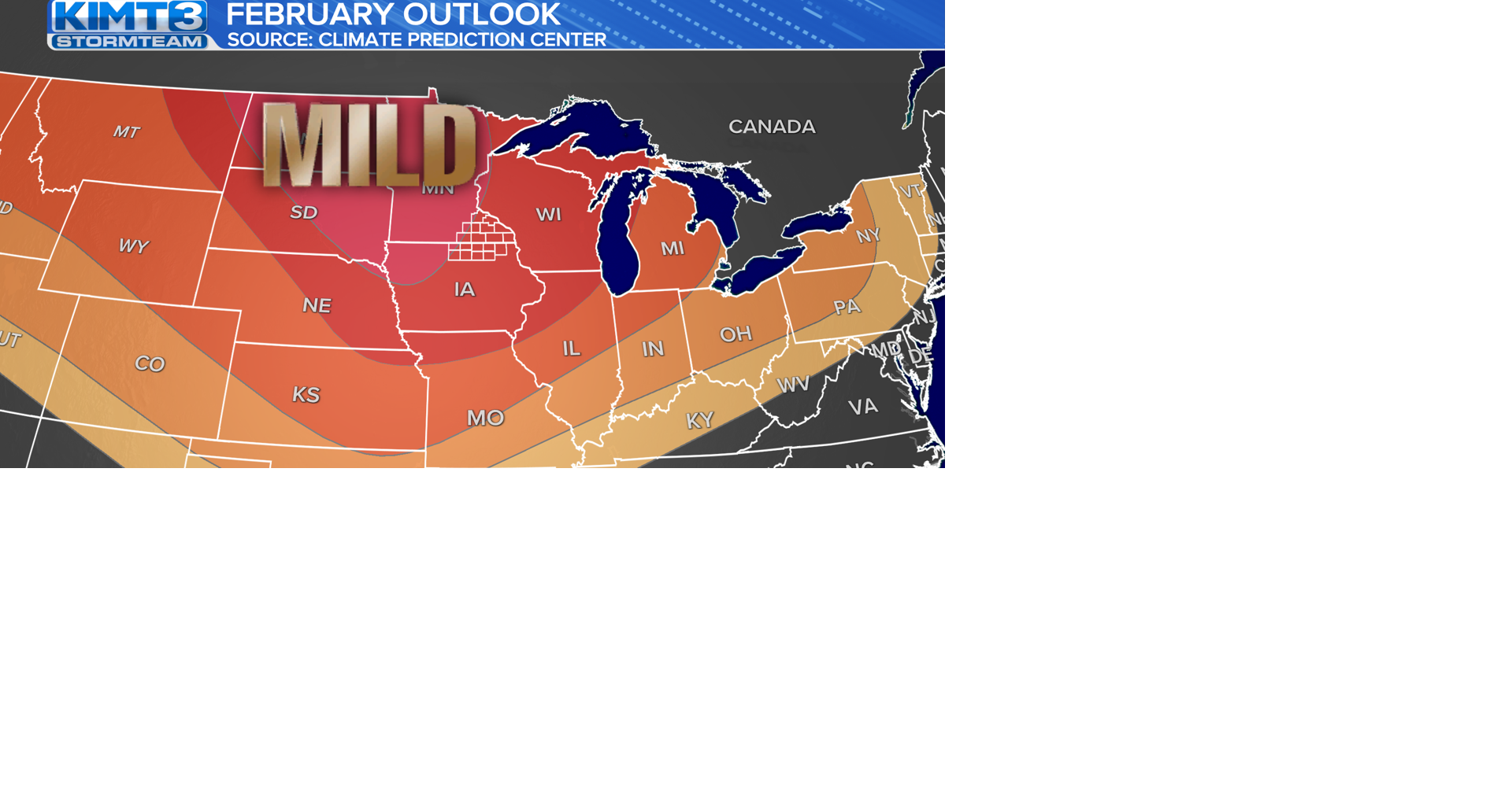 Warm winter weather continues into February | News | kimt.com
