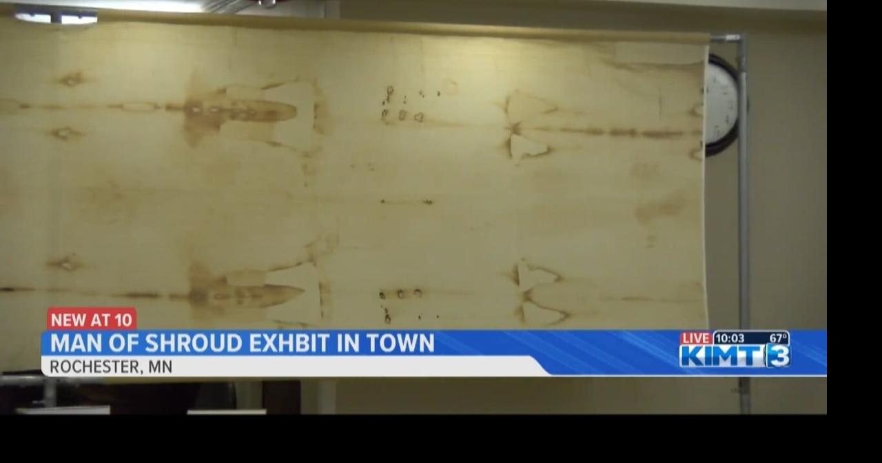 Shroud of Turin replica on display at St. Pius X Catholic Church ...