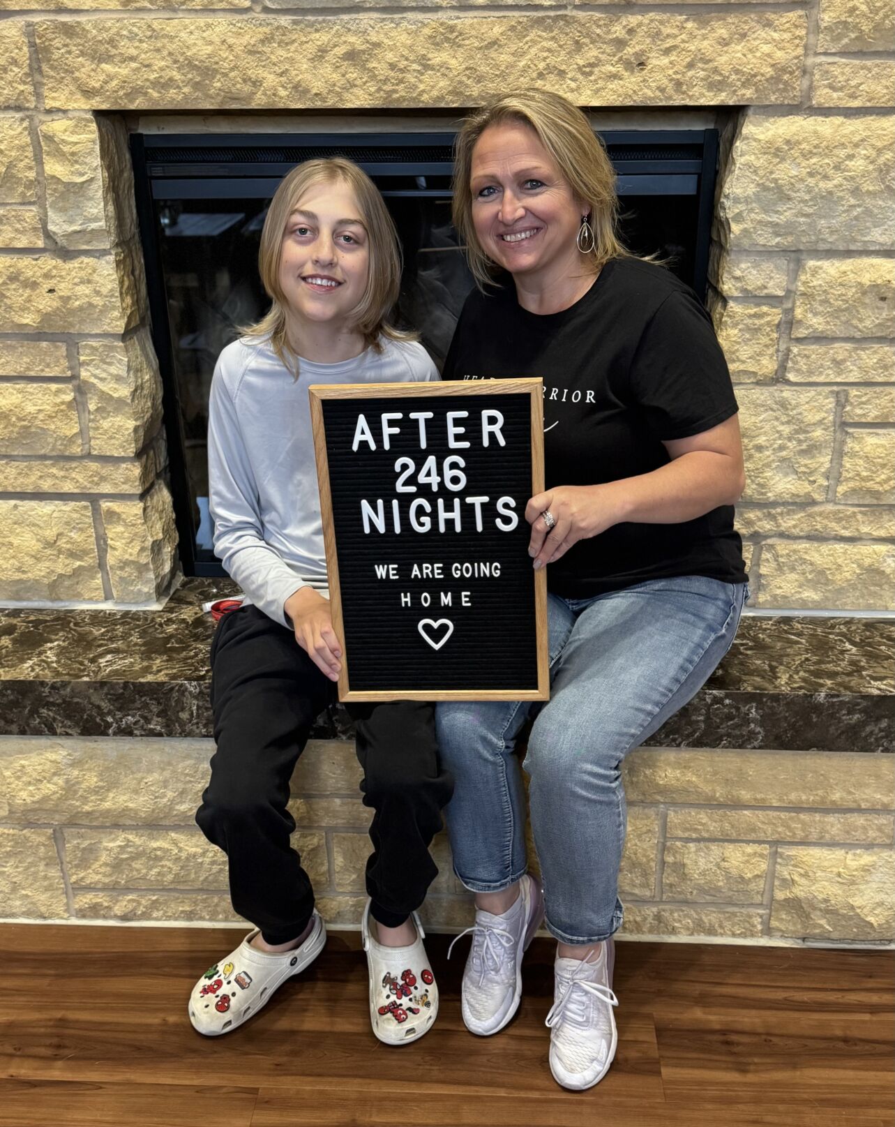 Community celebrates as Konnor Repp returns home after heart transplant ...