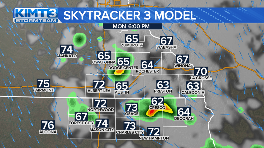 StormTeam 3: A windy afternoon with a small chance for raindrops | News ...