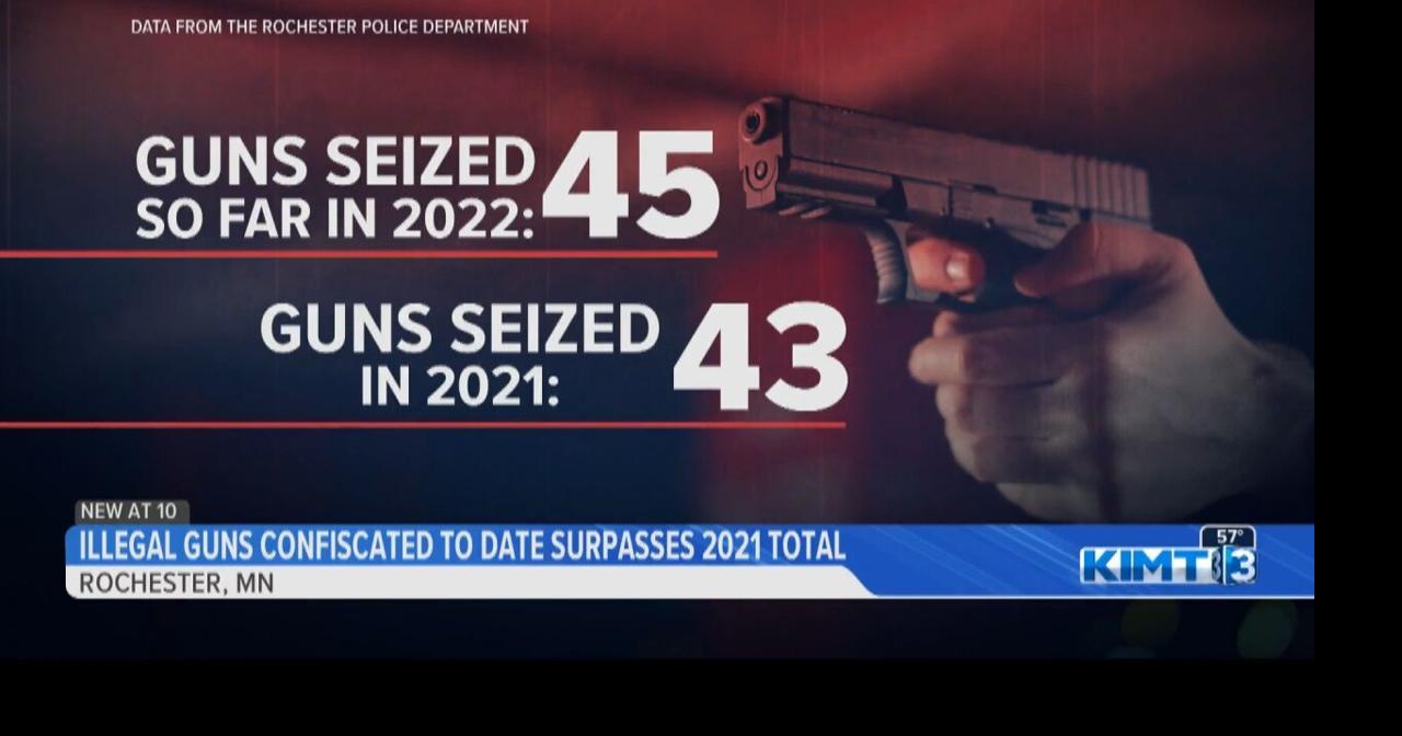 RPD has confiscated more illegal guns so far this year than in 2021 ...
