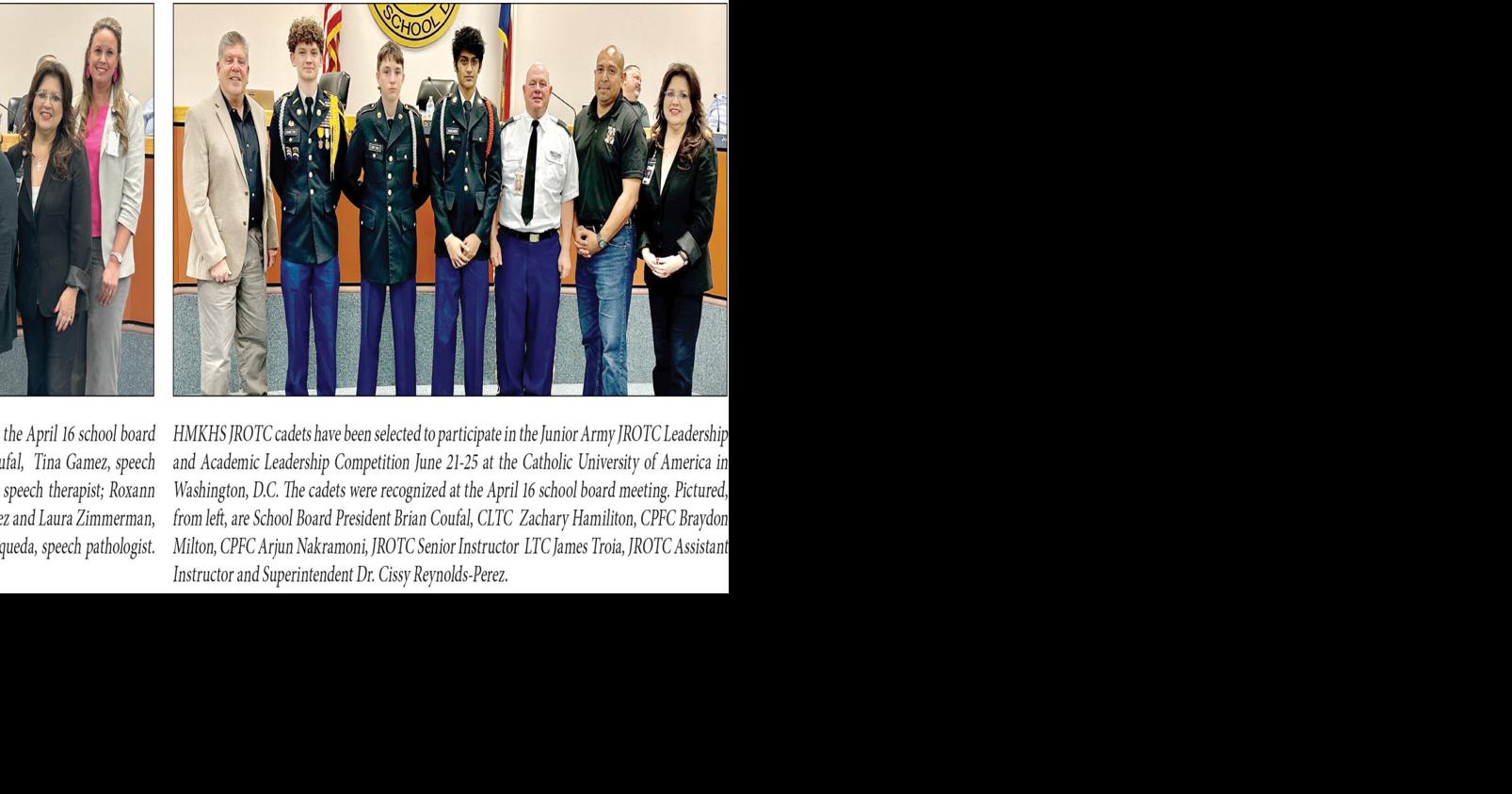 KISD School Board hears award recognitions, future events, approve trip ...