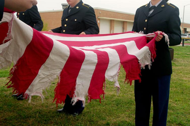 JROTC flag retirement ceremony | News | kingsvillerecord.com