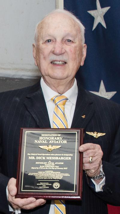 Navy honors Messbarger with Wings of Gold | News | kingsvillerecord.com