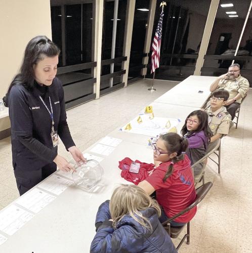 KPD Crime Scene Techs teach Cub Scouts about evidence collection | News ...