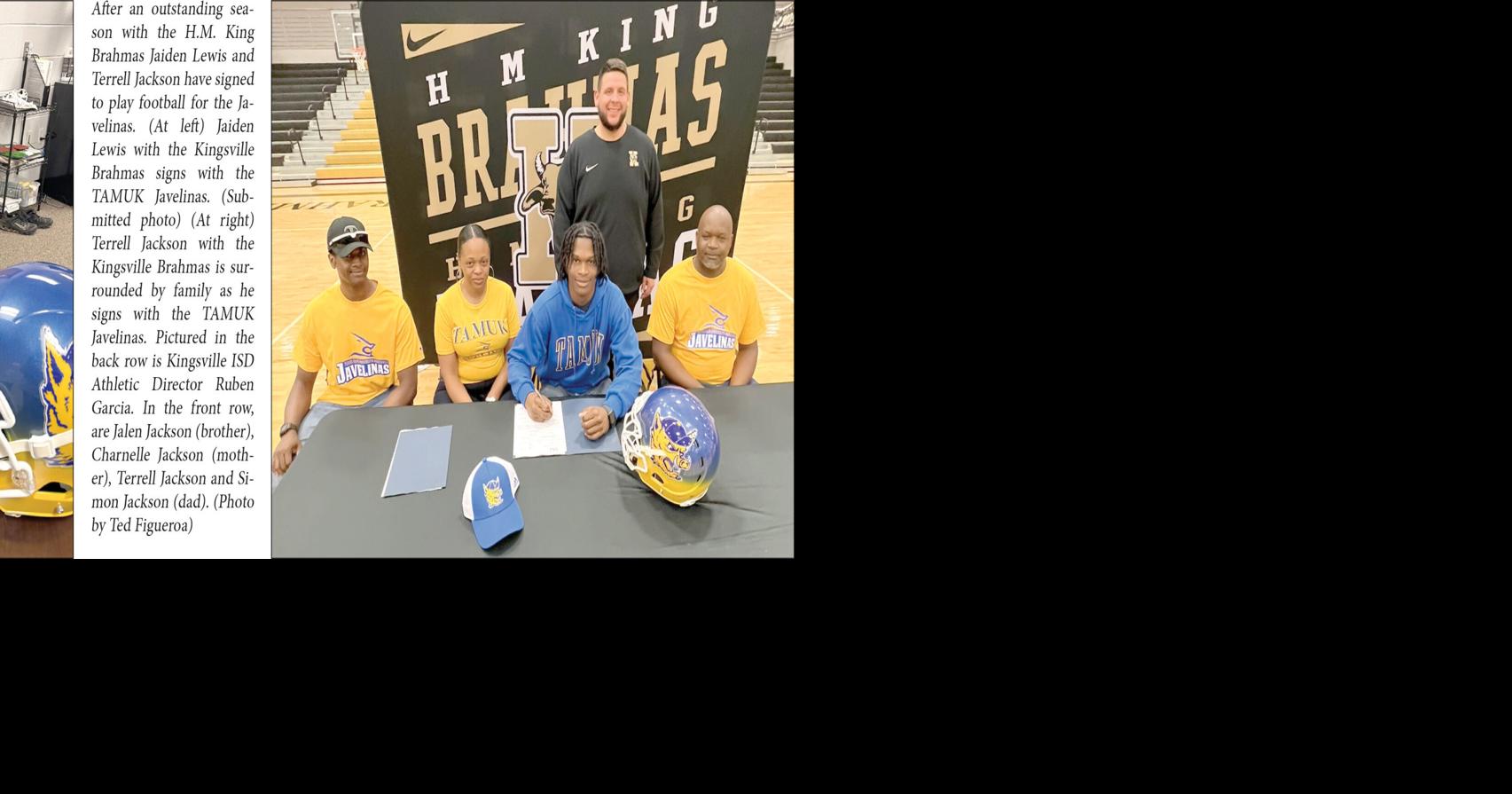 Two Brahma football players sign with Javelinas | Sports ...