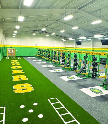 Bishop CISD opens new weight room: Development center almost complete ...