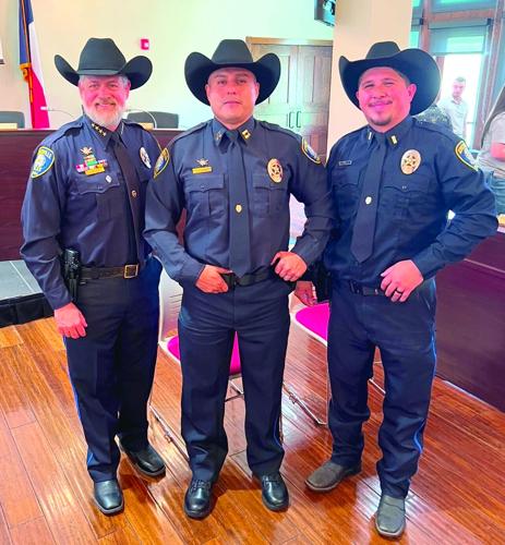 KPD hosts promotion ceremony | News | kingsvillerecord.com