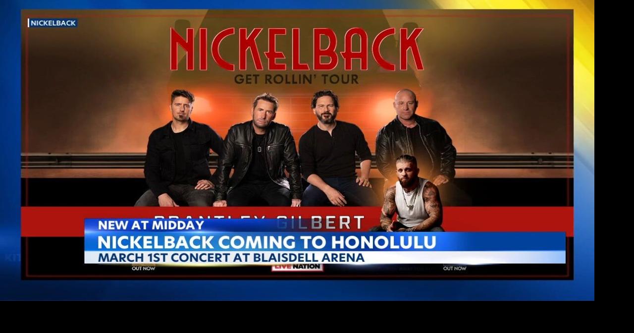 Nickleback coming to Honolulu in March 2024 | News | kitv.com