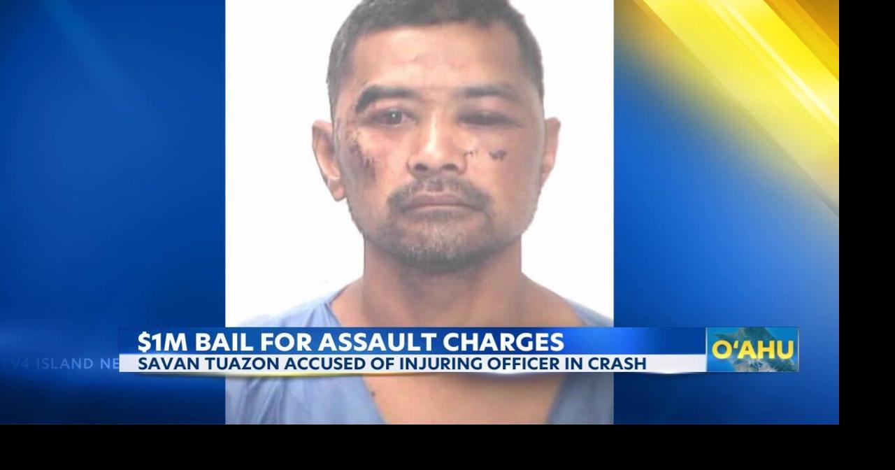 Manoa assault suspect held on $1M bail; officer injured in stolen car ...