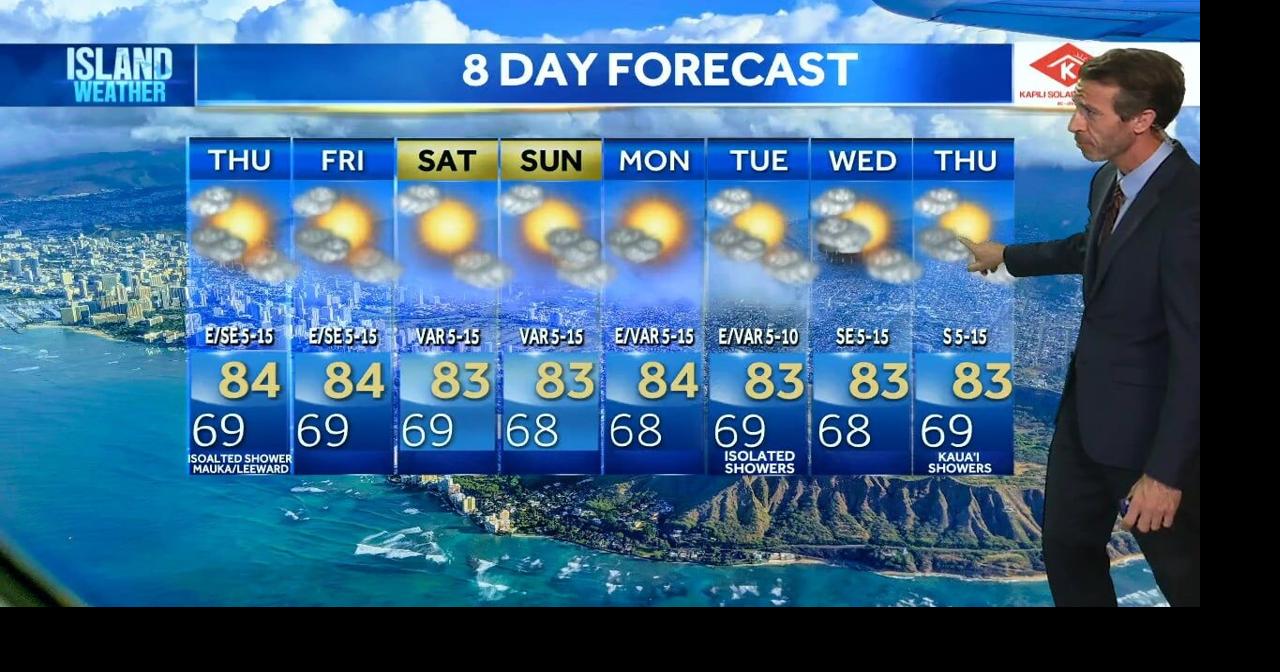 Wednesday Evening Forecast - High Surf Advisories extended for north ...