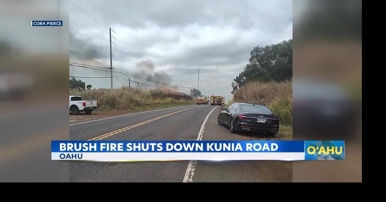 Firefighters respond to active brush fire in Kunia | News | kitv.com