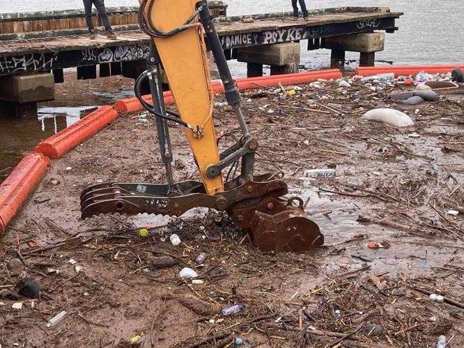 DLNR DOBOR Cleanup of Ala Wai post Kona Low Storm | | kitv.com