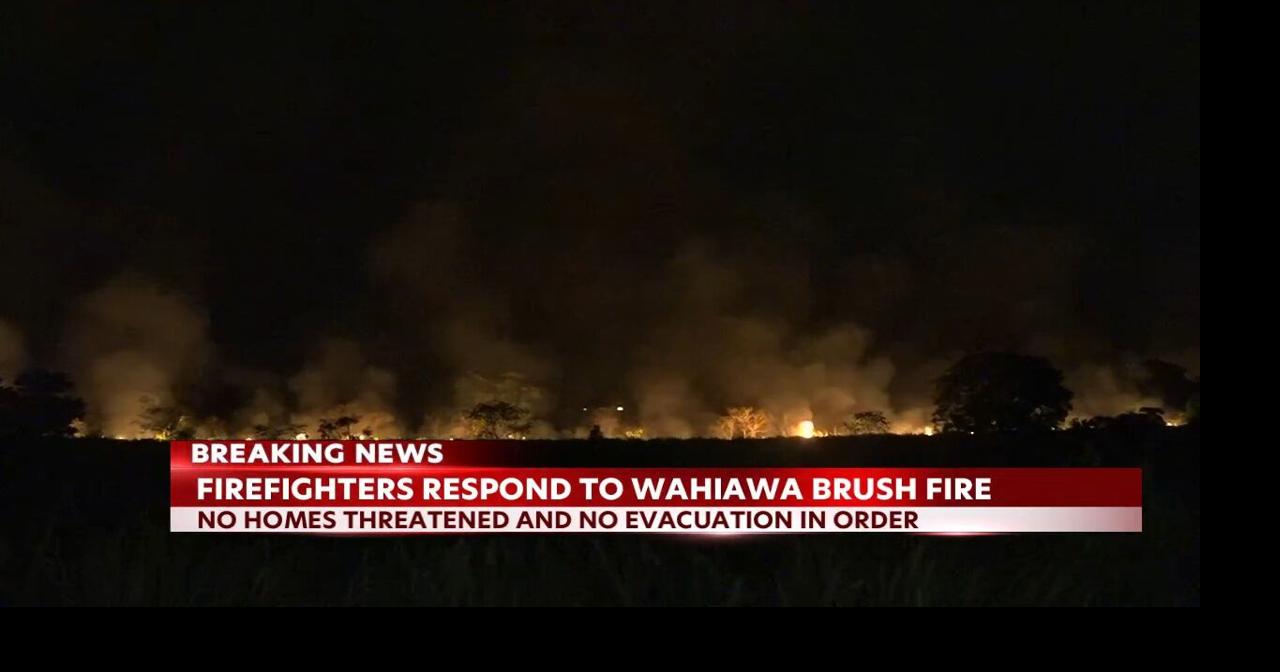 Honolulu fire crews battle blaze in Wahiawa, putting Oahu residents on ...