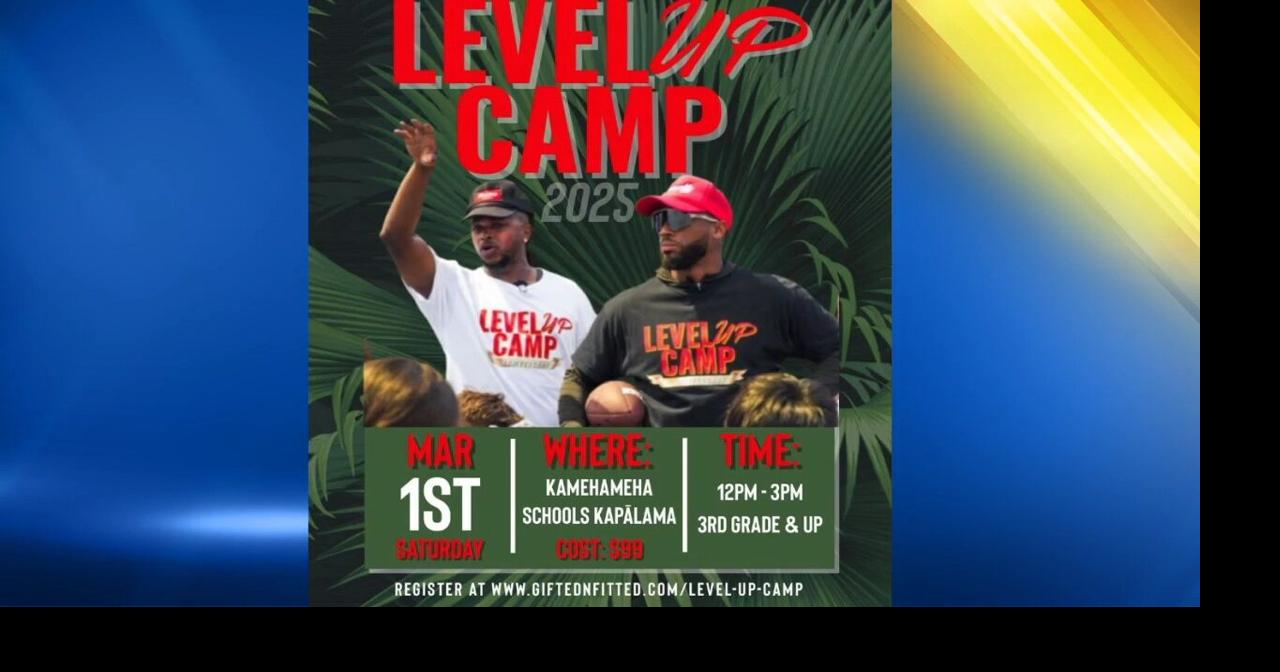 Level Up Camp returns to Kamehameha Schools for football training | Sports | kitv.com