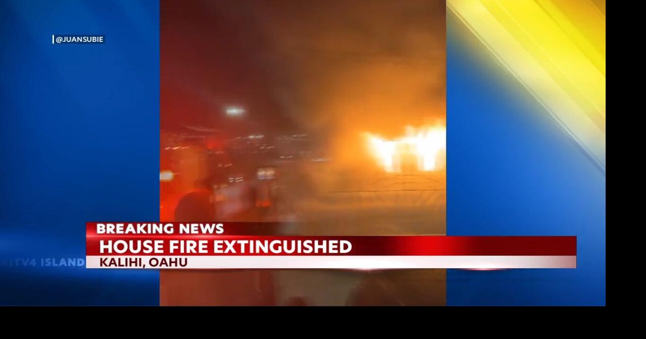 Fire rips through home in Kalihi | Local | kitv.com