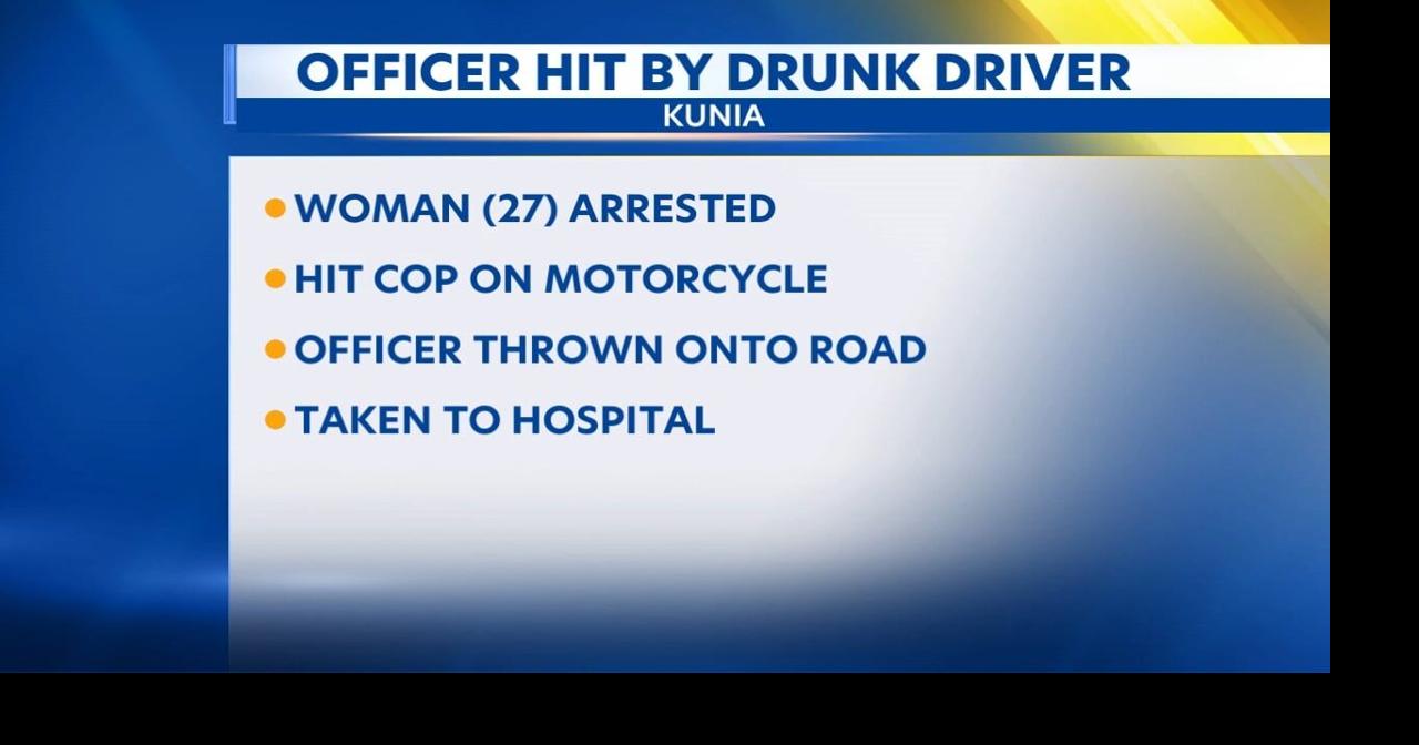 Drunk driver arrested, charged after HPD officer on solo bike gets hit ...