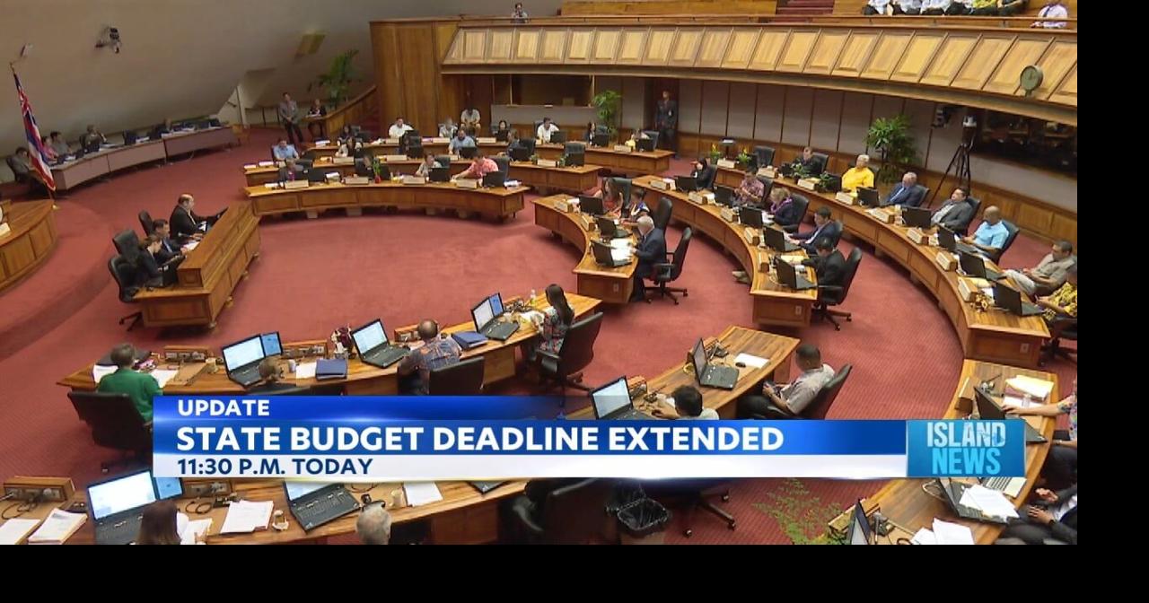 State budget deadline extended by House and Senate leaders | News ...