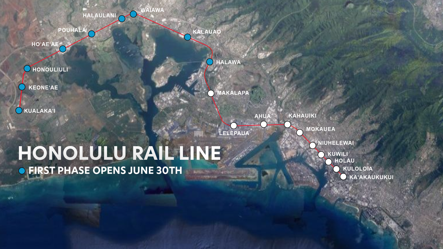 'Let's get ready to ride!' | Phase 1 of Honolulu's HART rail system to ...