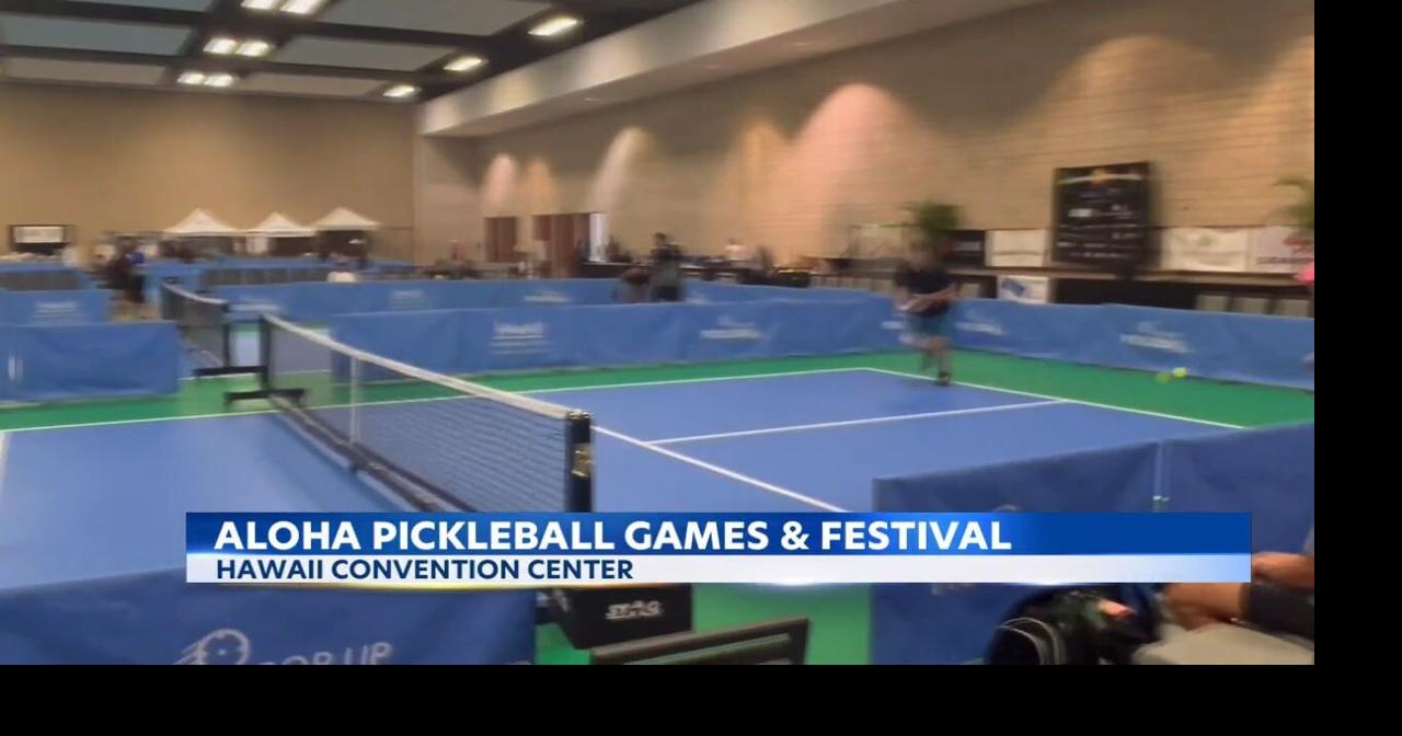 Final day of Inaugural Aloha Pickleball Games & Festival at Hawaii ...