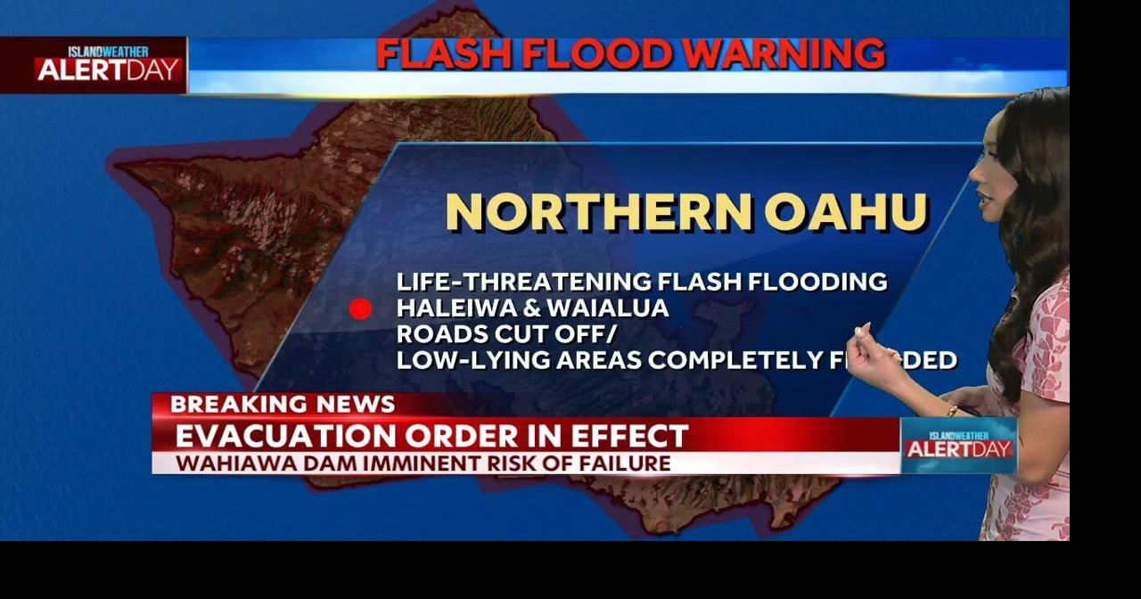 Weather Alert Day | Flash flood emergency prompts North Shore ...
