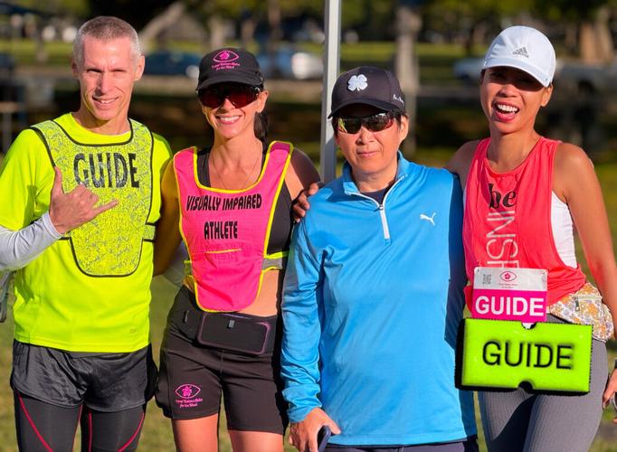 Oahu’s Travel Visions Aloha empowers blind athletes in races | Local ...