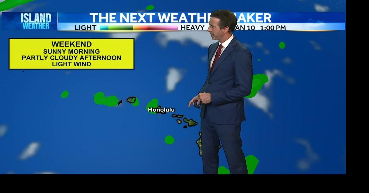 Weekend Island Weather | Mostly dry weather with rain expected Monday ...