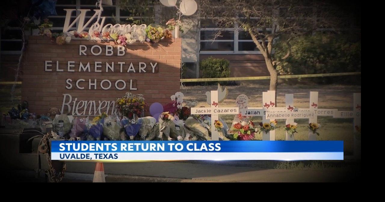 Uvalde students return to class more than 100 days after massacre at ...