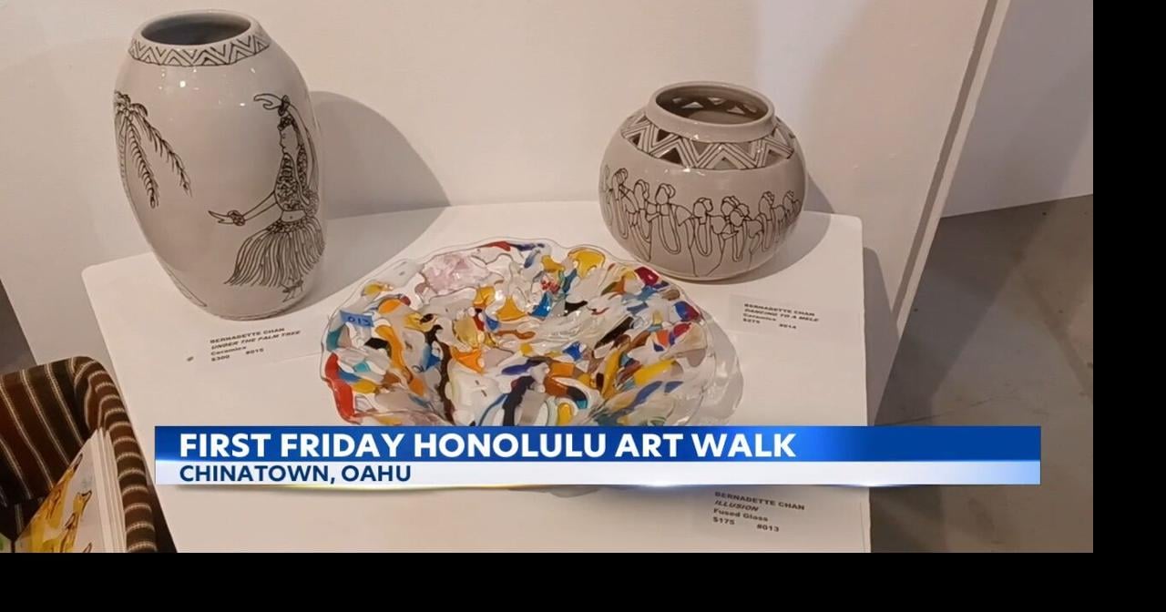 Hundreds of people in Chinatown for First Friday Honolulu Art Walk ...