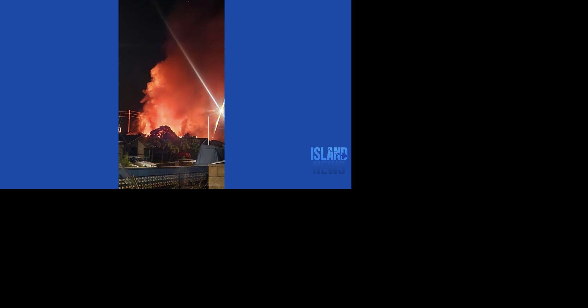 Late-night building fire in Nanakuli | Local | kitv.com