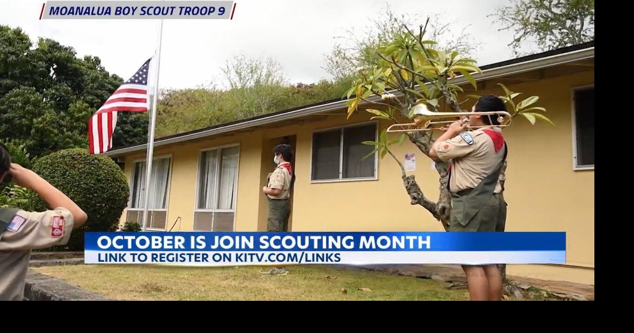 October is 'Join Scouting Month' and there is an incentive to join now ...