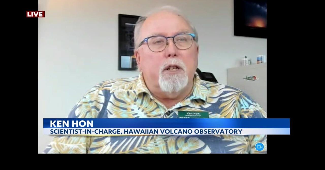 Hawaii Volcano Observatory scientist Ken Hon talks about latest Kilauea ...
