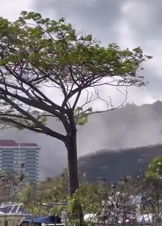Major building fire extinguished in Kuliouou | Local | kitv.com