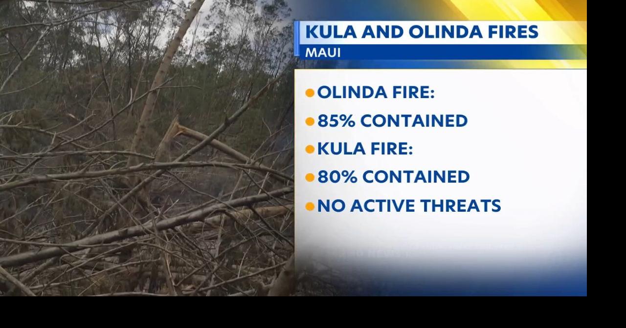 A fire in Kula is now being considered as two separate fires | News ...