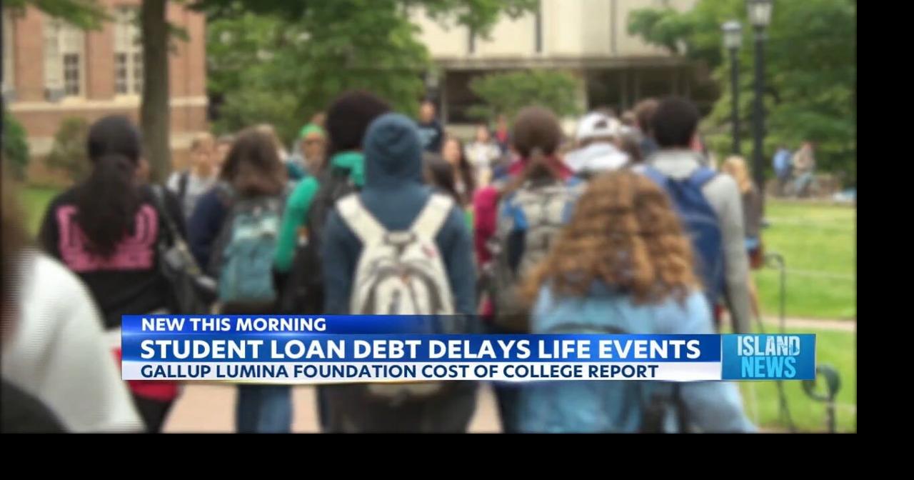 Student loan debt forcing many Americans to delay life milestones ...