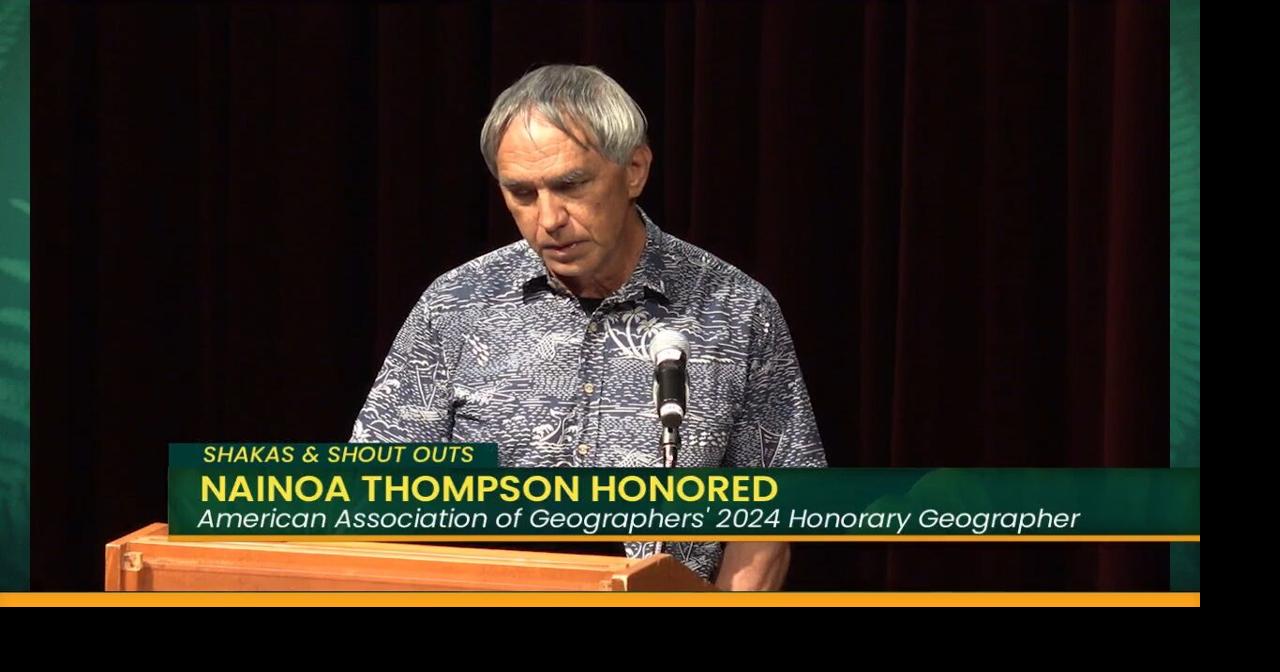 Shakas and Shout Outs : Nainoa Thompson | Island Life Live | kitv.com