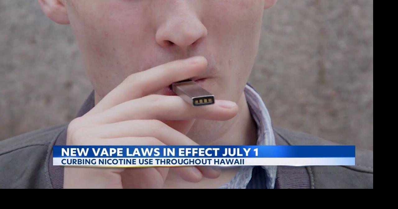 New vape law goes into effect in Hawaii on July 1 | Video | kitv.com