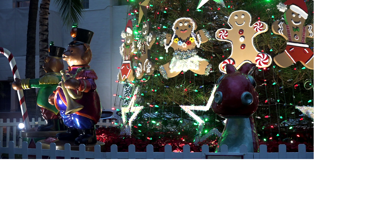 Man behind Shaka Santa and other iconic sculptures at the Honolulu City ...