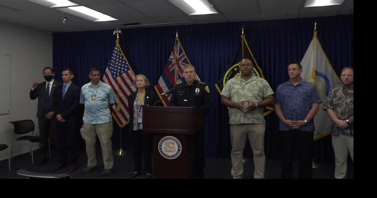 Hpd Hawaii Attorney Generals Office Offer New Details On Operation