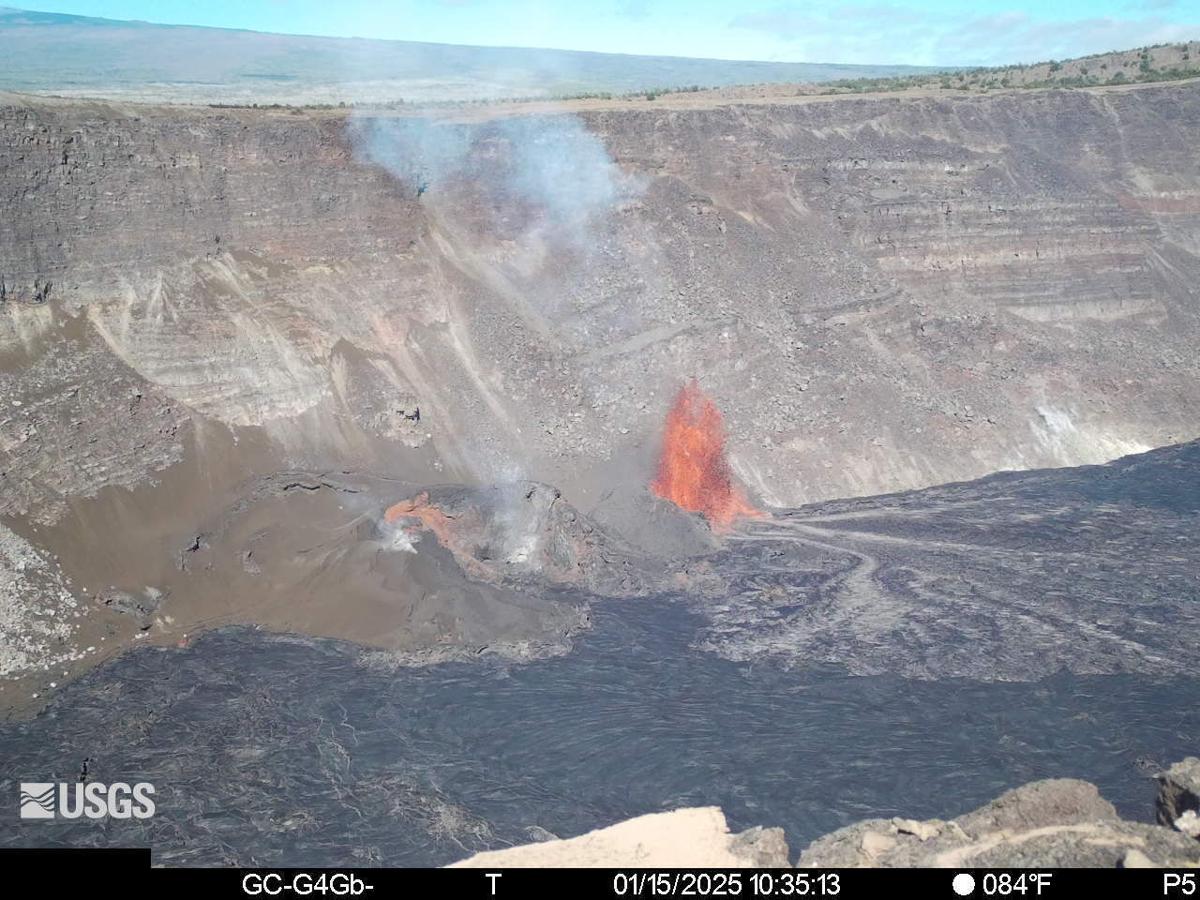 Kilauea Volcano erupts again, fourth eruption since December | Local ...
