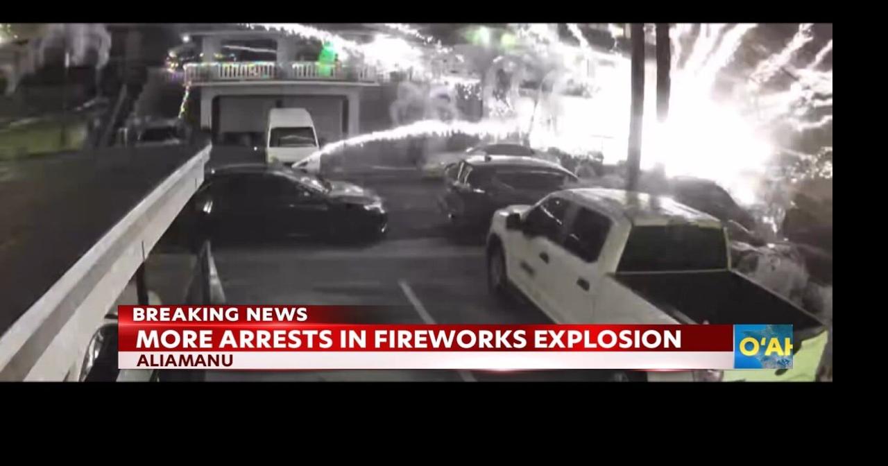Four more arrested in connection to New Year's Aliamanu fireworks ...