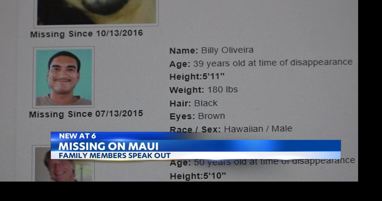 Families of the missing on Maui break silence, share their stories ...