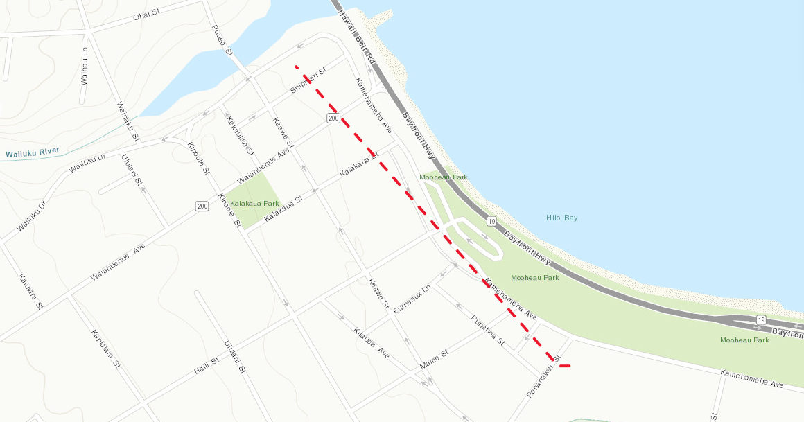 Bayfront Hwy. closed due to high surf, debris | News | kitv.com