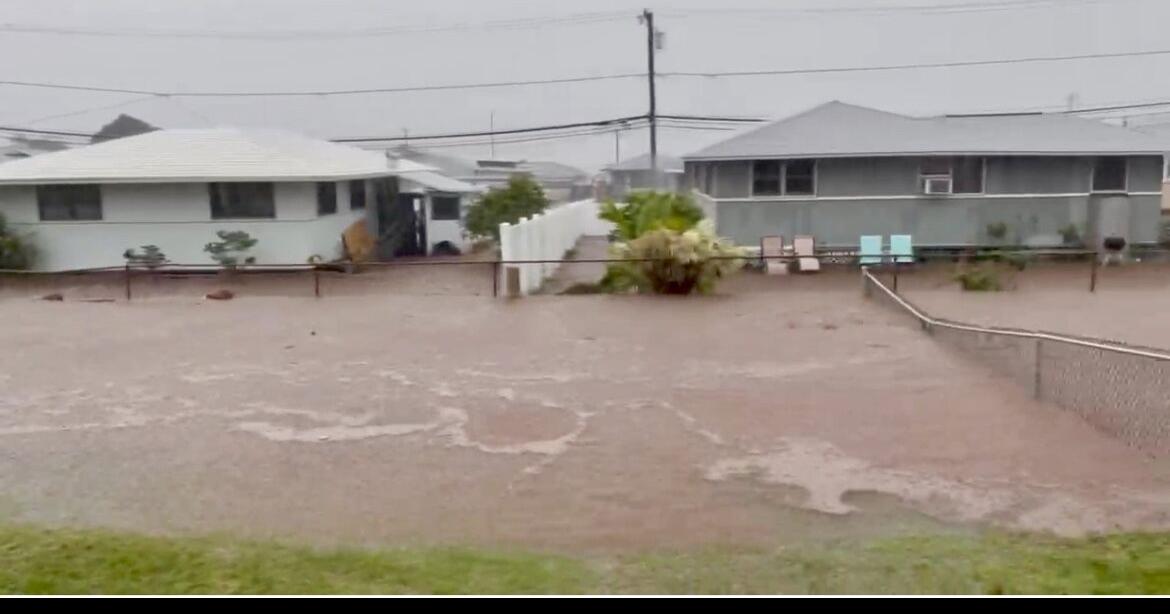 Residents, city workers prepare for possible flooding from Kona low ...