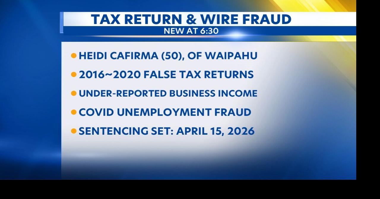 Waipahu resident pleads guilty to COVID-19 relief fraud | News | kitv.com