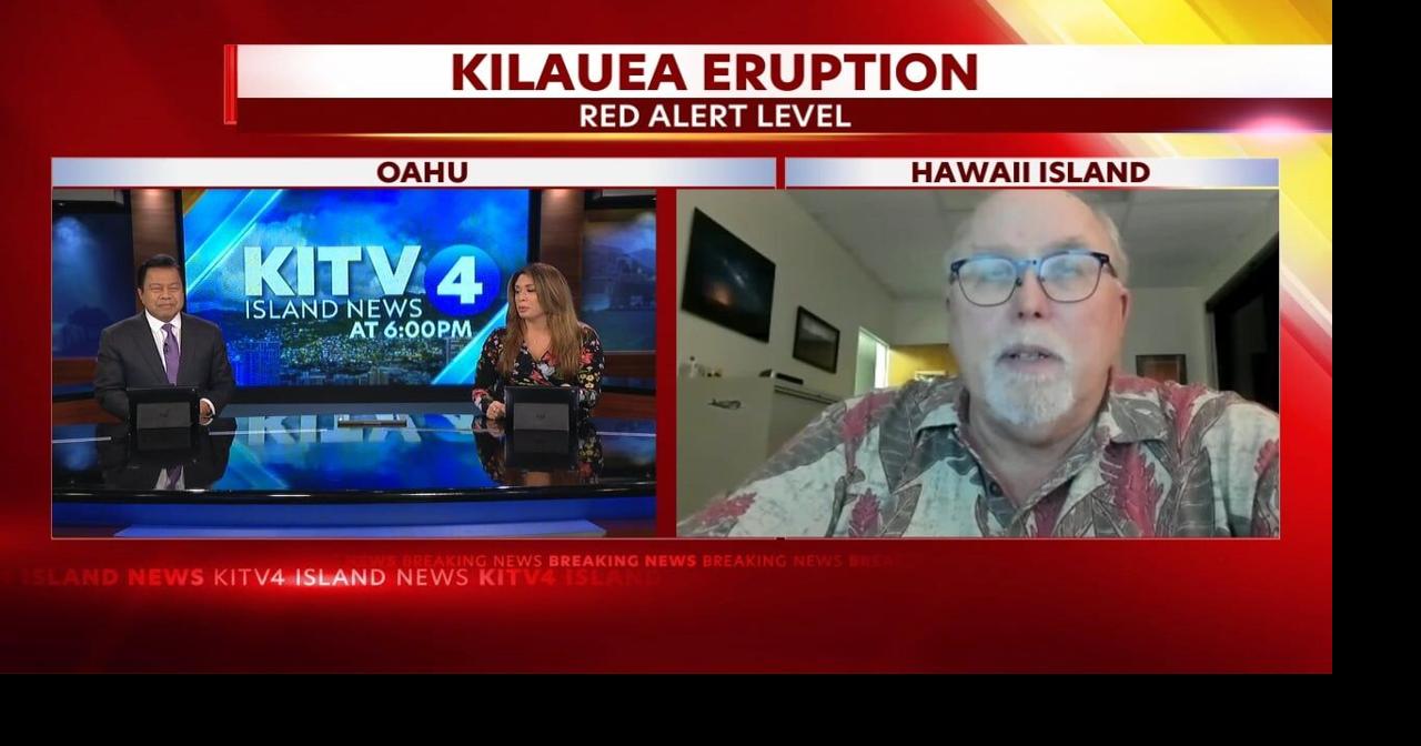 Ken Hon with Hawaiian Volcano Observatory, has the latest details on ...