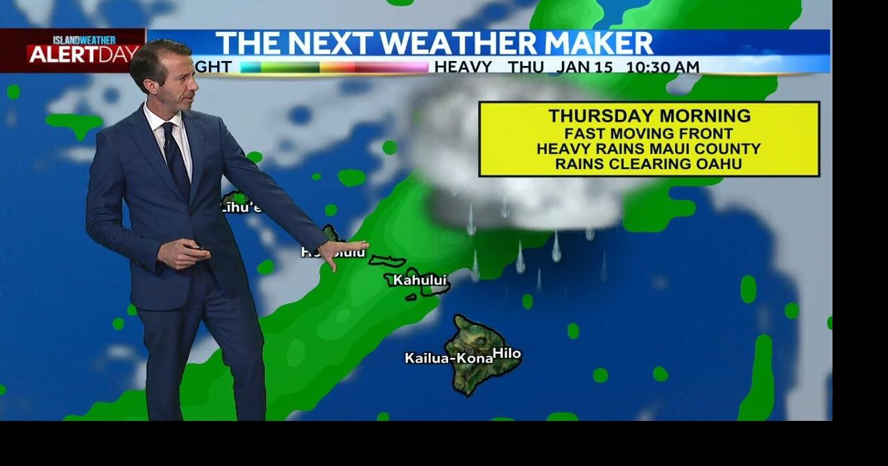 Thursday Weather Forecast | Fast-moving front brings heavy rain during ...