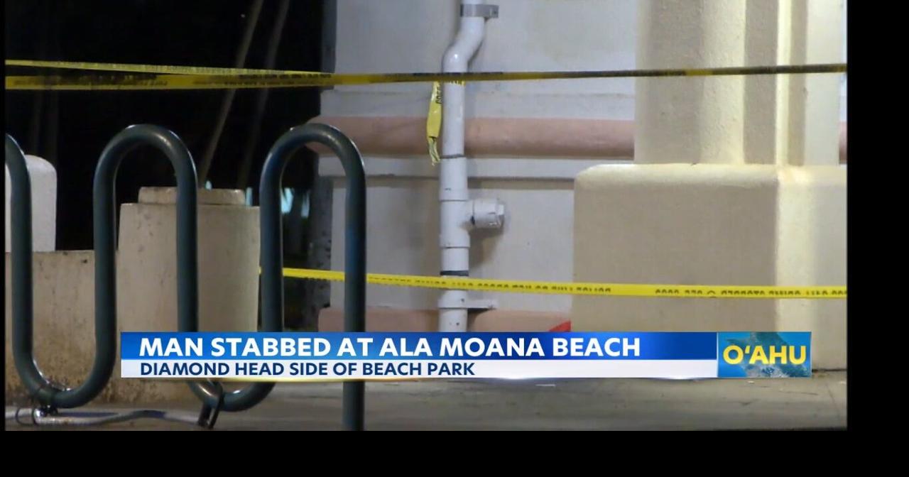 Man left with stab wounds at Ala Moana Beach Park | News | kitv.com