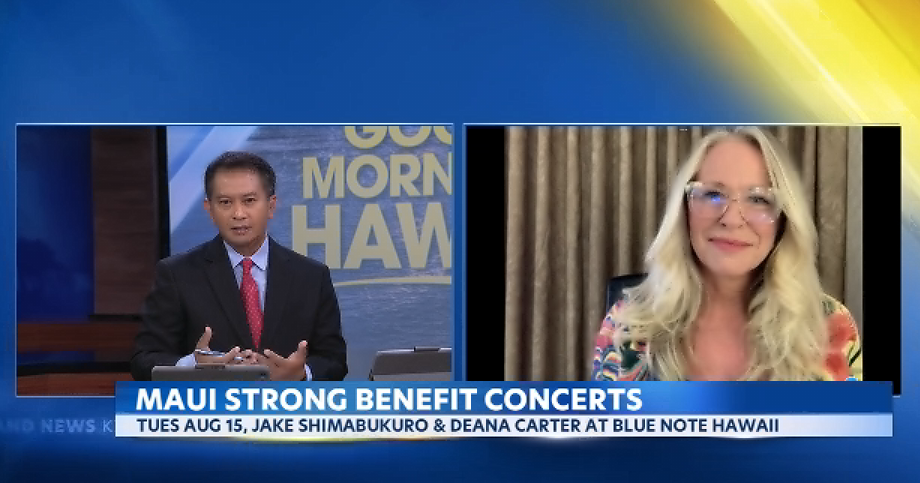 Country Star Deana Carter joins Jake Shimabukuro for Maui Strong ...