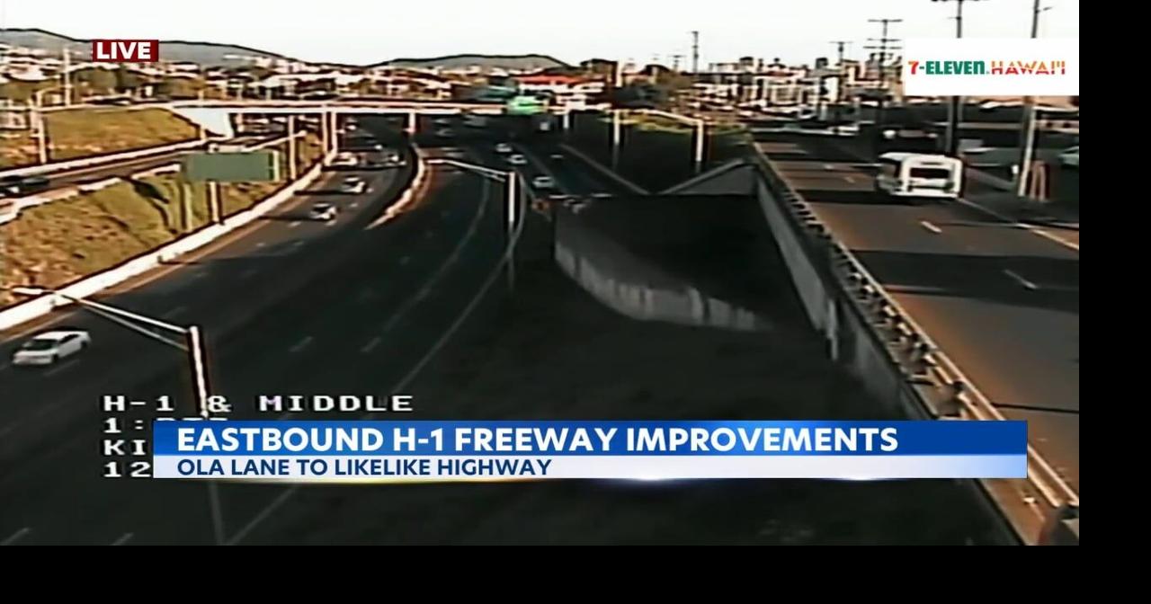 Reducing roadway risks: State improving H-1 Freeway | Video | kitv.com